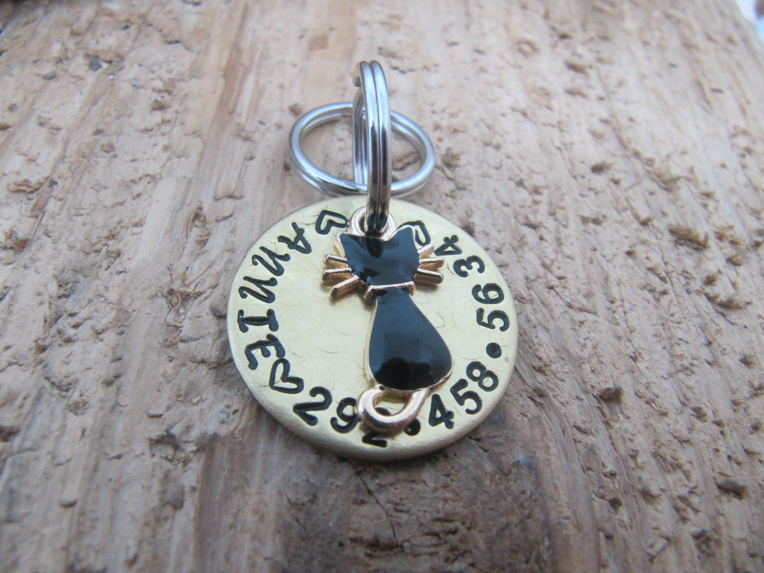 Pet ID Tag Cat ID Tag Cat Name Tag Custom ID Tags for Pet - Etsy