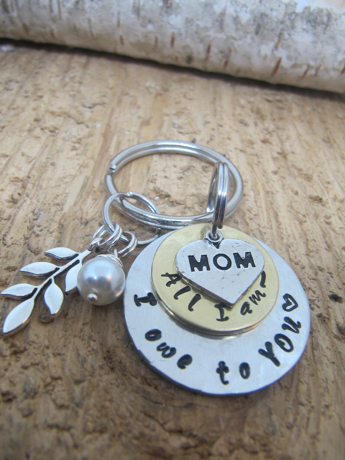 Mother Key Chain, Mom Gift, I Love Mom, Gift for Mom. Mom Key Chain ...