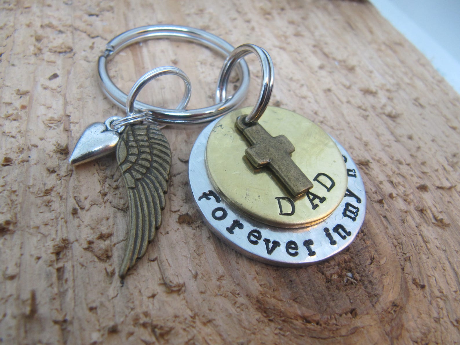 Memorial Key Chain,dad Memorial,mom Memorial,grandpa Memorial,loss of ...