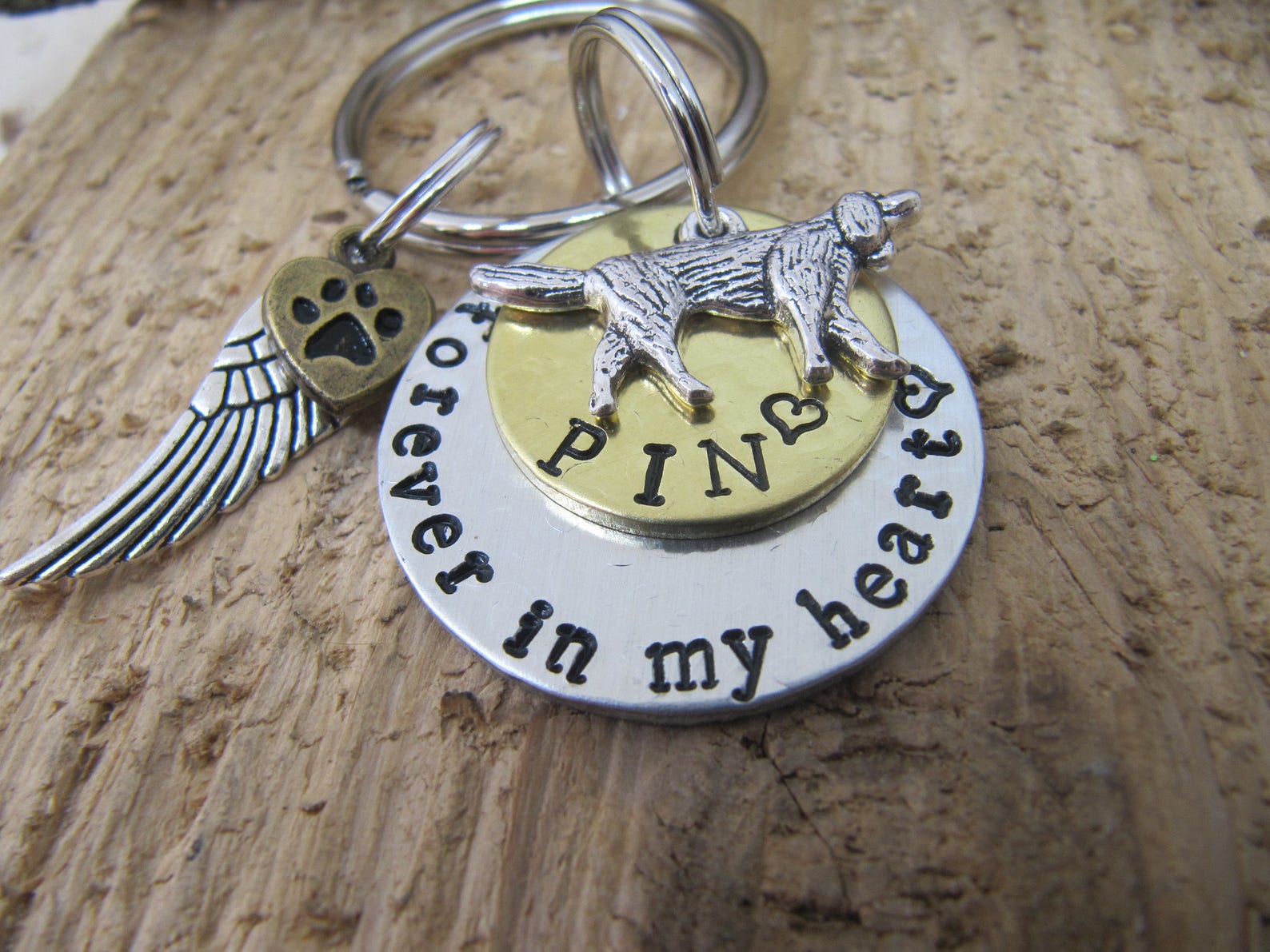 Golden Retriever Memorial Labrador Memorial Key Chain Pet - Etsy