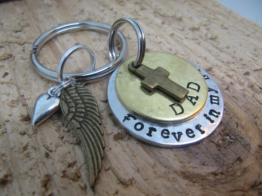 Memorial Key Chain,dad Memorial,mom Memorial,grandpa Memorial,loss of ...