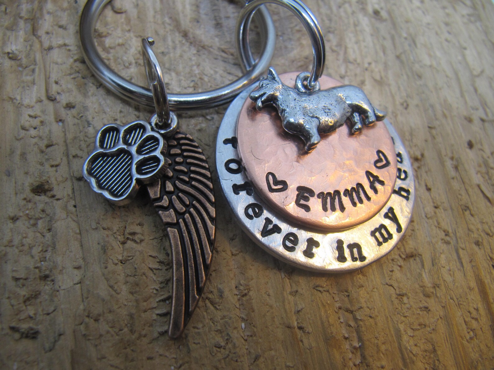 Pet Memorial Key Chain, Corgi Dog Memorial , Corgi Jewelry , Welsh ...