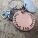 Labrador Key Chain, Hand Stamped Labrador Key Chain, Labrador Jewelry ...