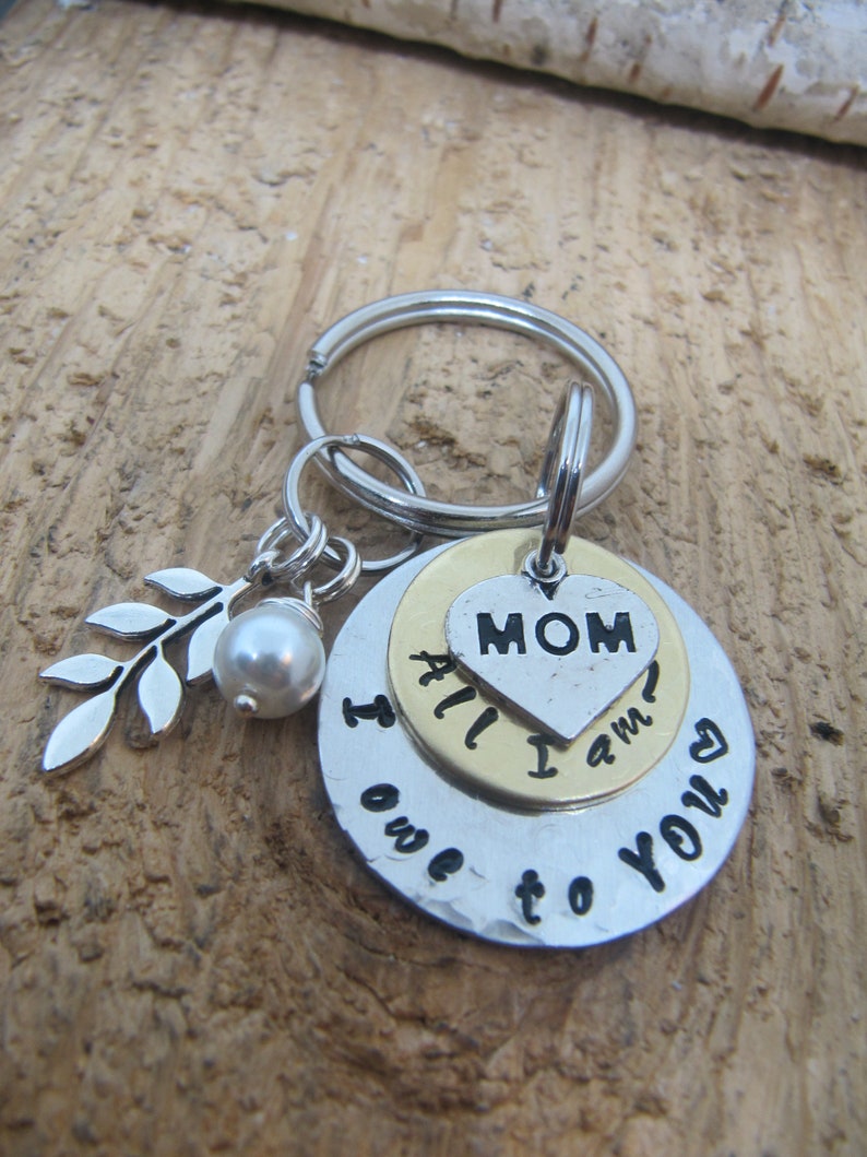 Mother Key Chain Mom Gift I Love Mom Gift for Mom. Mom Key - Etsy