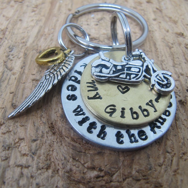 Motorcycle Keychain - Etsy