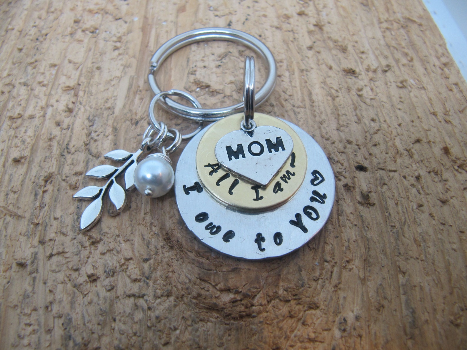 Mother Key Chain Mom Gift I Love Mom Gift for Mom. Mom Key - Etsy
