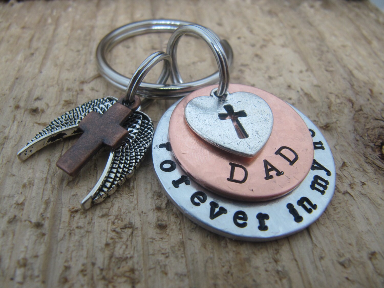 Memorial Key Chain,dad Memorial,mom Memorial,grandpa Memorial,loss of ...