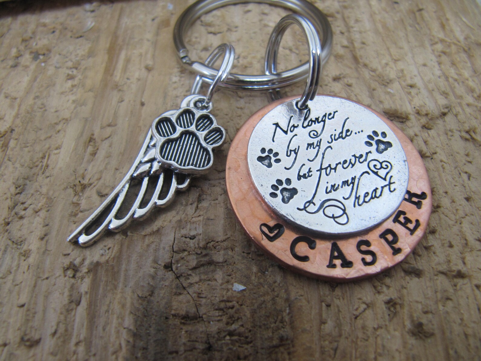 Dog Memorial Cat Memorial Pet Memorial Key Chain Loss of - Etsy