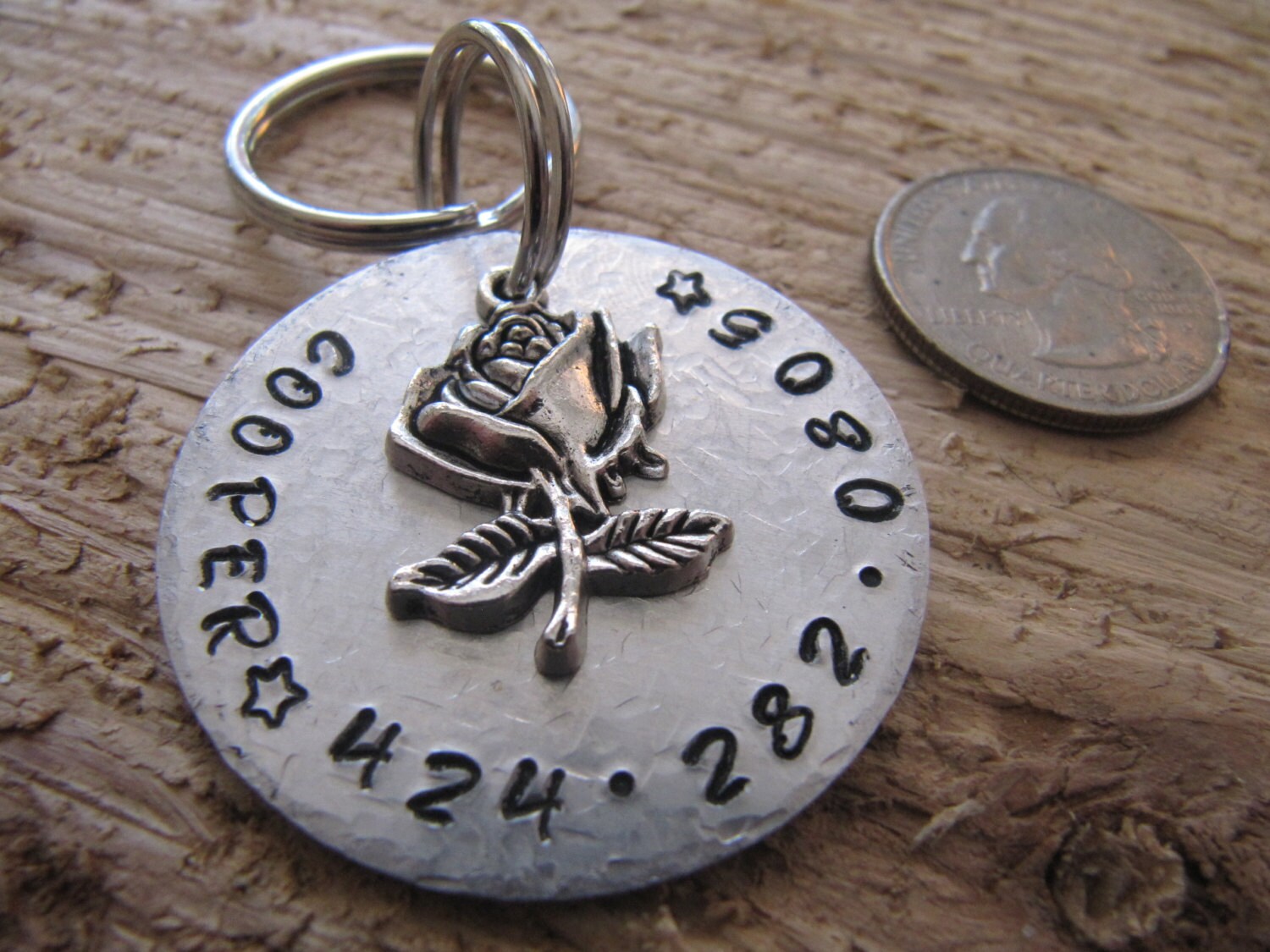 Pet ID Tag//large Dog Tag//tag for Large Dog//custom Pet ID Tag ...