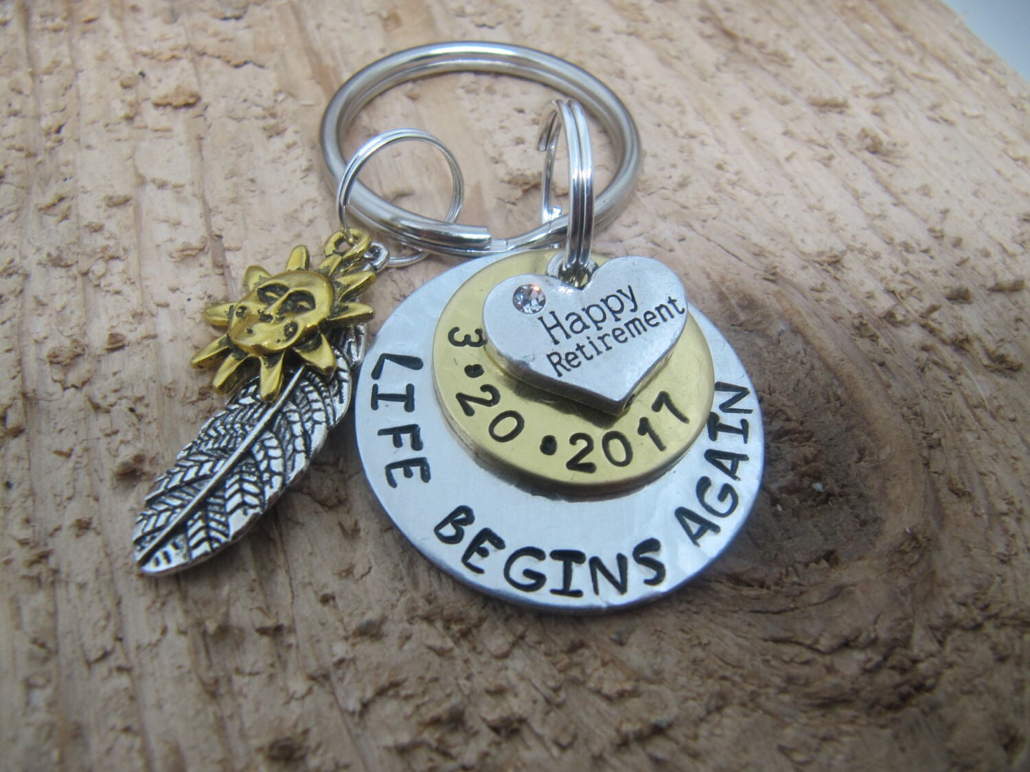 Retirement Jewelry Retirement Gift Gift for Retirement Hand - Etsy