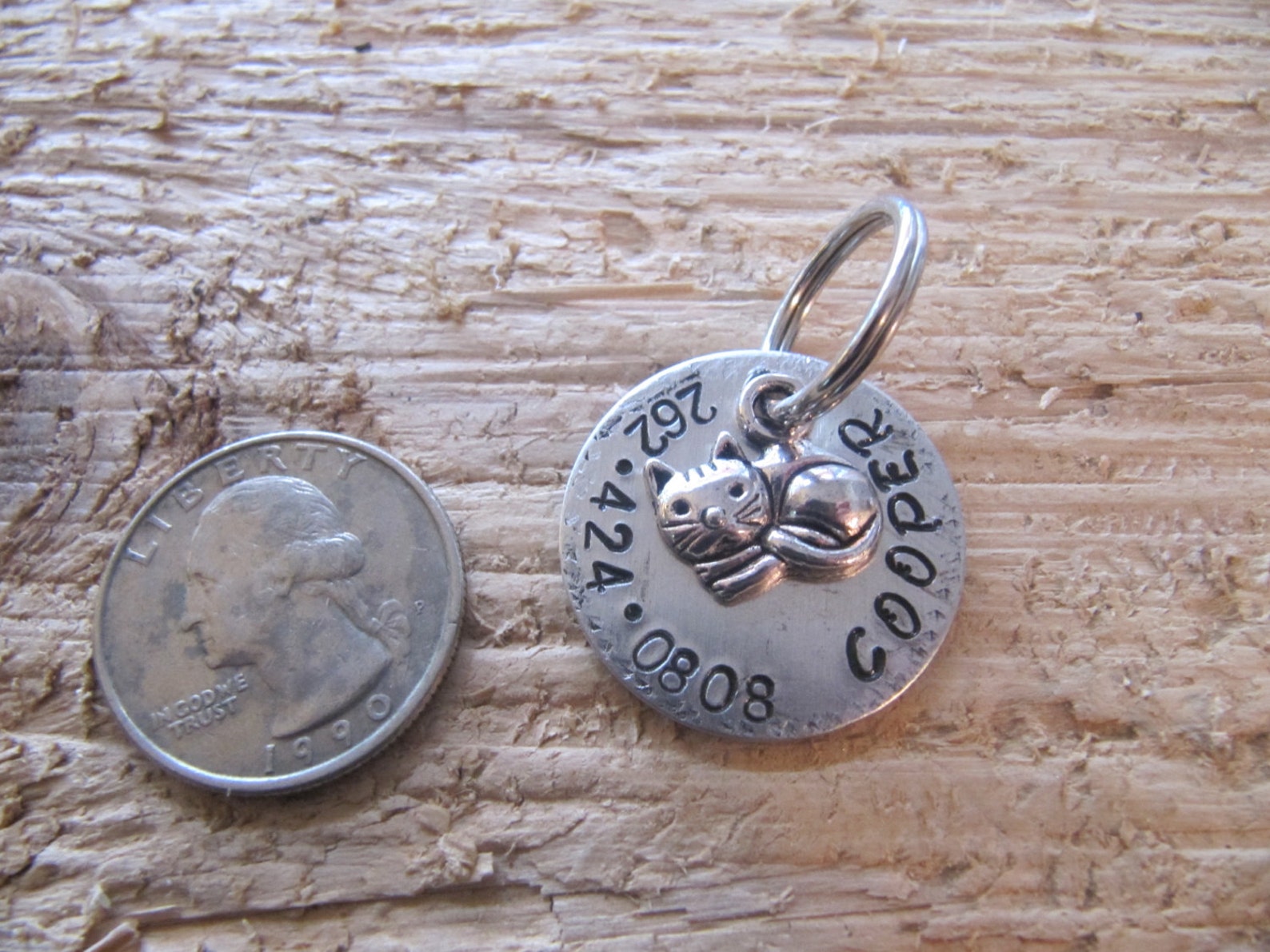 Cat Tag//personalized Cat Tags//kitten Name Tag//pet ID | Etsy