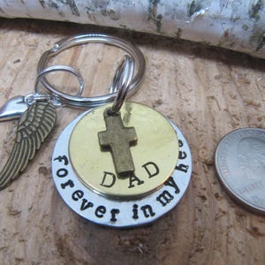 Memorial Key Chain,dad Memorial,mom Memorial,grandpa Memorial,loss of ...