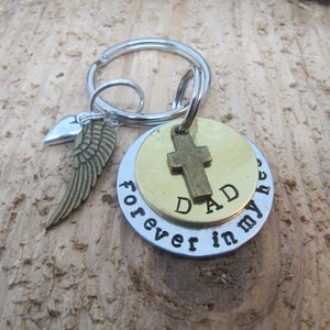 Memorial Key Chain,dad Memorial,mom Memorial,grandpa Memorial,loss of ...