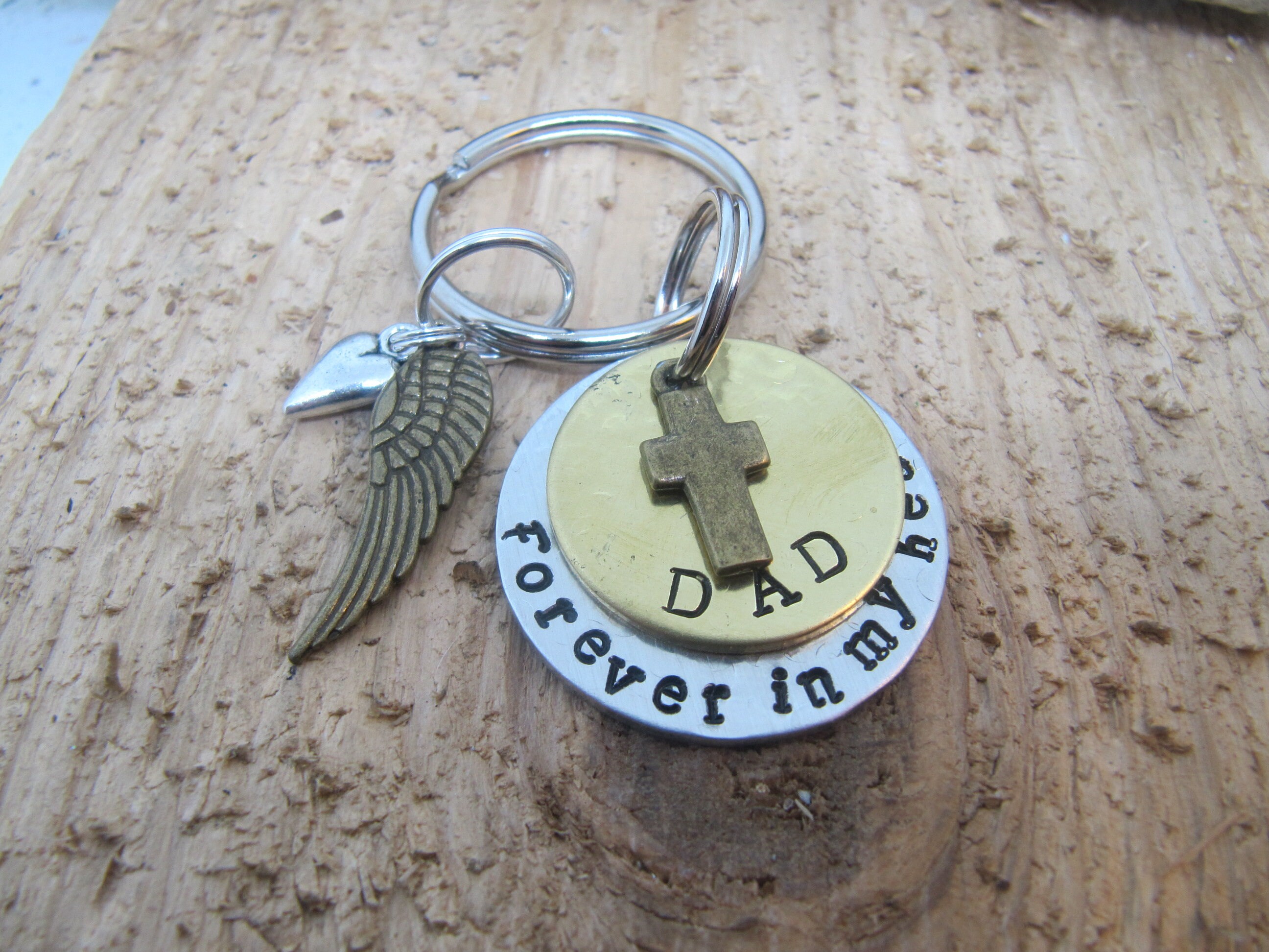 Memorial Key Chain,dad Memorial,mom Memorial,grandpa Memorial,loss of ...