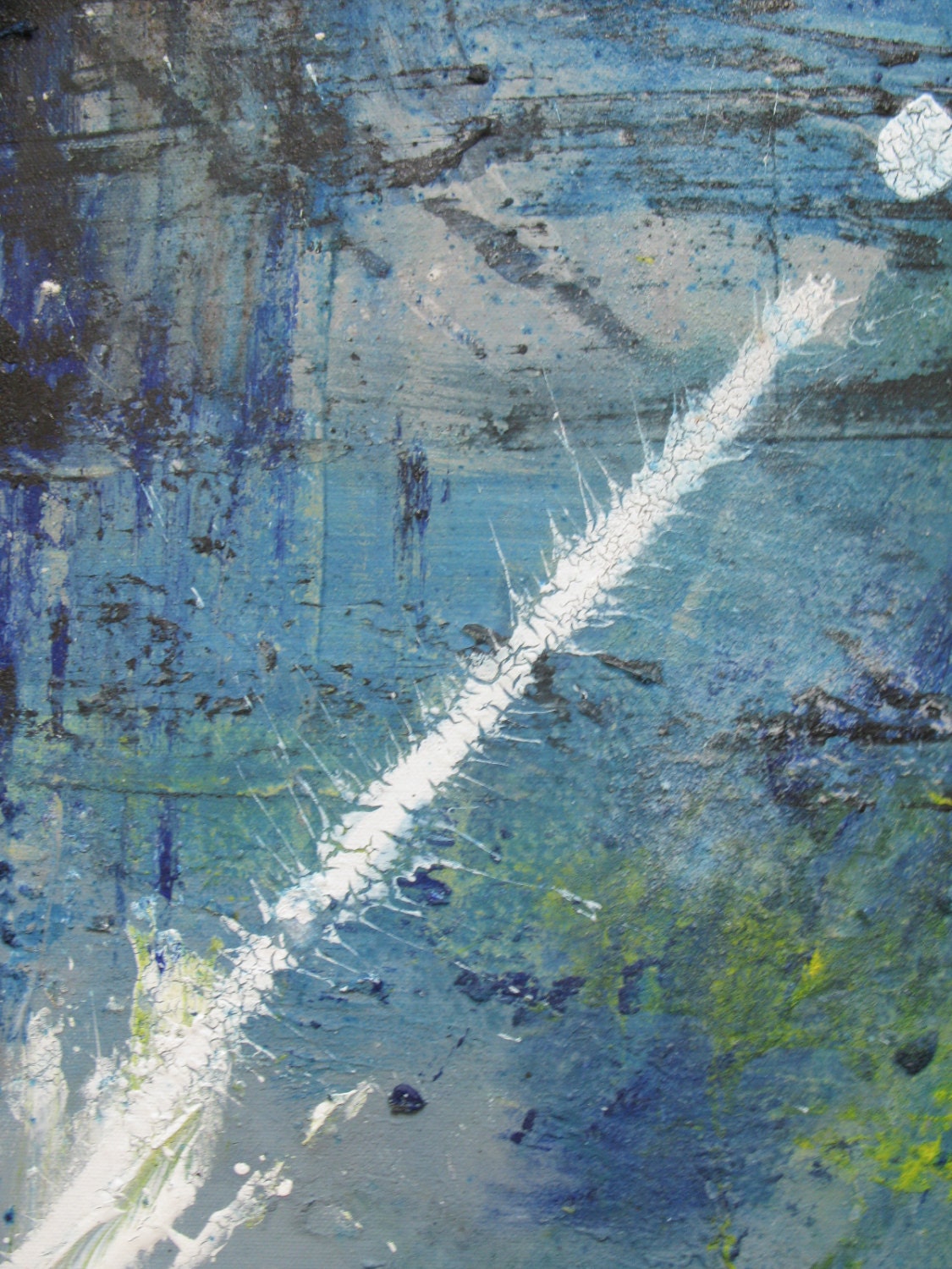 Large Square Abstract Texture Art. Acrylic on Canvas - Etsy