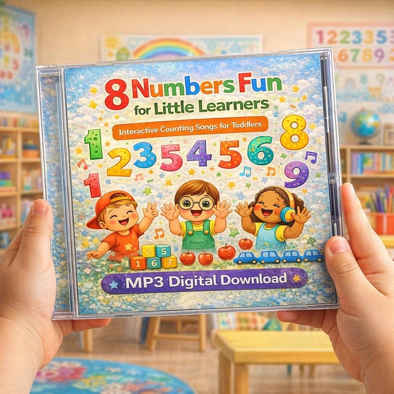 Counting Songs for Toddlers | 8 Interactive Number Songs for Preschool ...