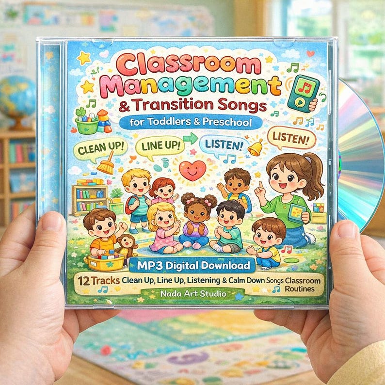 Classroom Management Songs | Toddler, Preschool Transition Routines ...
