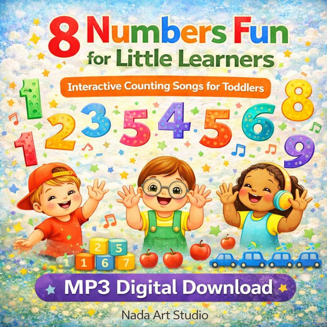 Counting Songs for Toddlers | 8 Interactive Number Songs for Preschool ...
