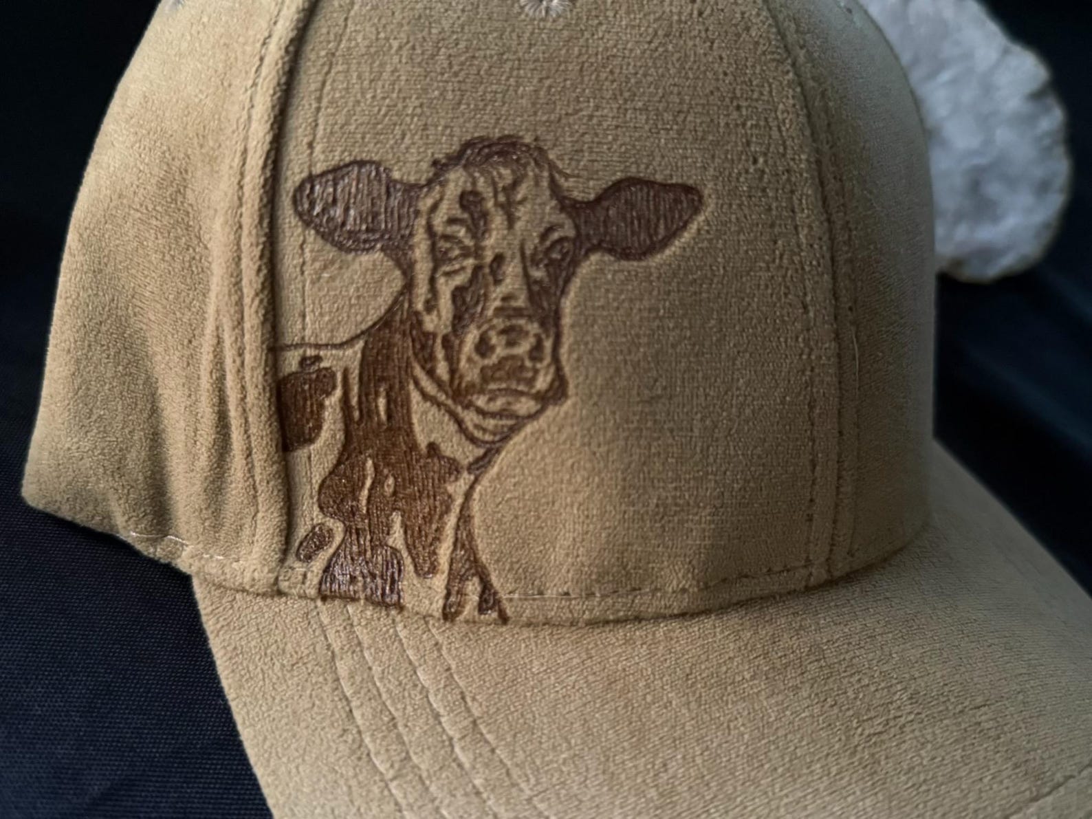 Custom Hand Burned Baseball Cap - Etsy