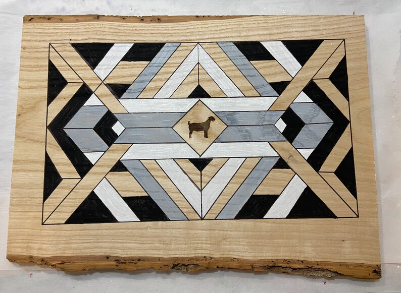 Diy-barn Quilt Kit goat FREE SHIPPING - Etsy