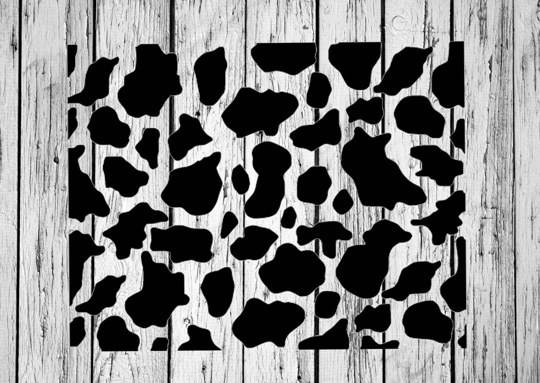 Cow Print SVG File/digital FILE - Etsy