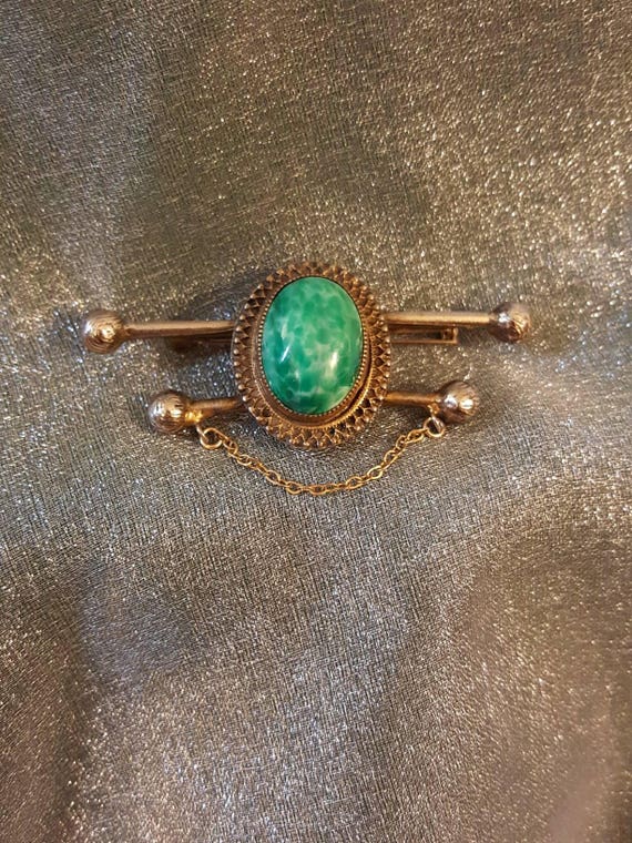 Rare Vintage 1940s Sandor Sterling Silver Enameled Mo… - Gem