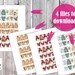 DIY VINTAGE Printable Paper Clip Tags Bookmarks (Instant Download) - Etsy