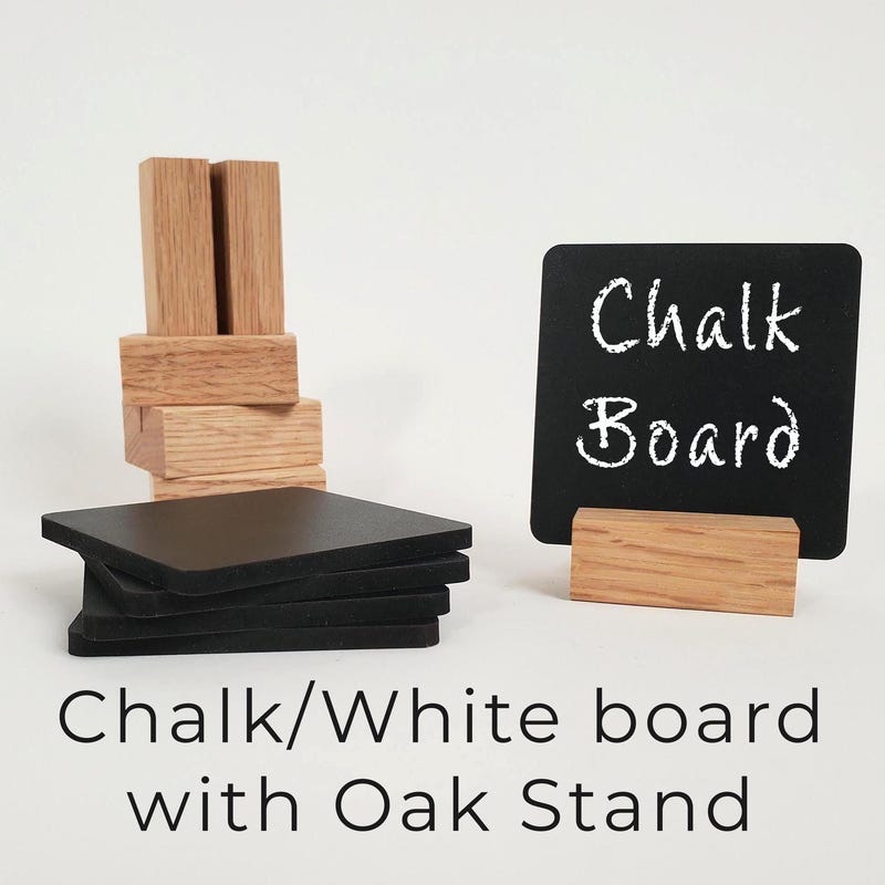 Standing Card Board Signs - Etsy