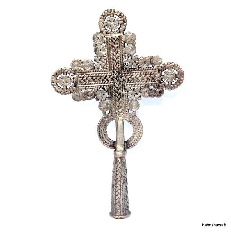 Vintage Ethiopian Orthodox Christian Processional Cross. Table - Etsy
