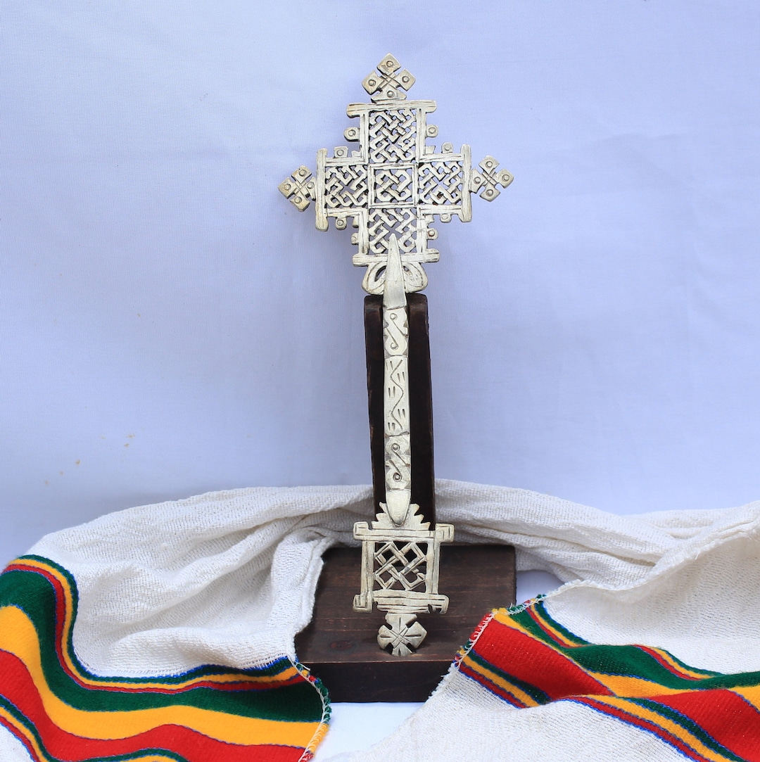 Coptic Cross:ethiopian Hand Cross. Religious Art Christian - Etsy