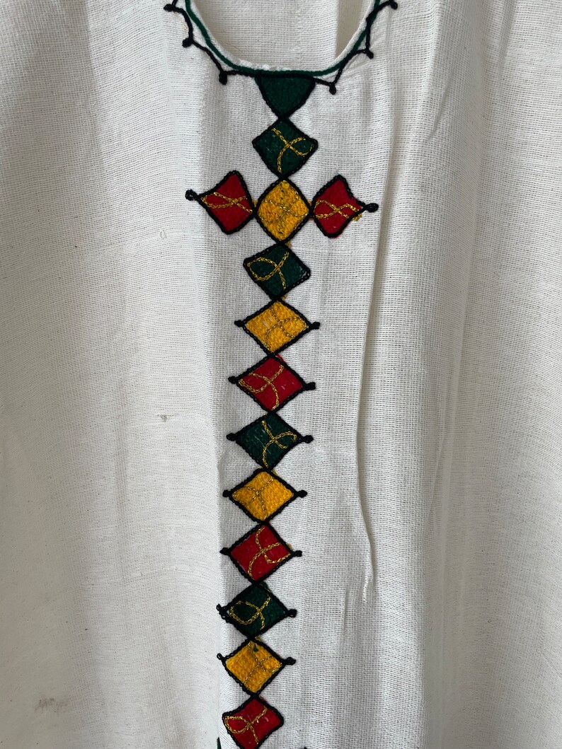 Traditional Ethiopian Rasta Colour Dress and Scarf. Ethiopian - Etsy