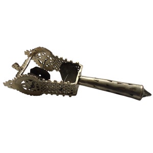 Ethiopian Orthodox Church Sistrum or Tsanatsel. Hand Carved Traditional ...