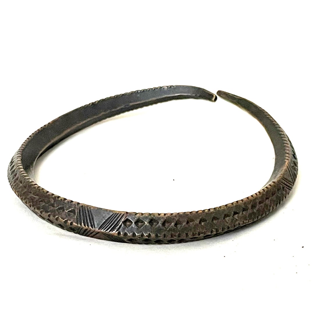 Old Ethiopian Ethnic Gambela Upper Arm Cuff, Armlet, Arm Band, Arm ...