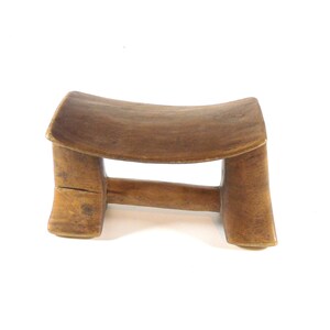Ethiopian Sidama Tribe Headrest. African Wooden Headrest. Stools and ...