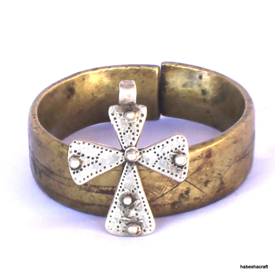 Stunning Antique Ethiopian Coptic Cross – Axum Design, Tribal Christian ...