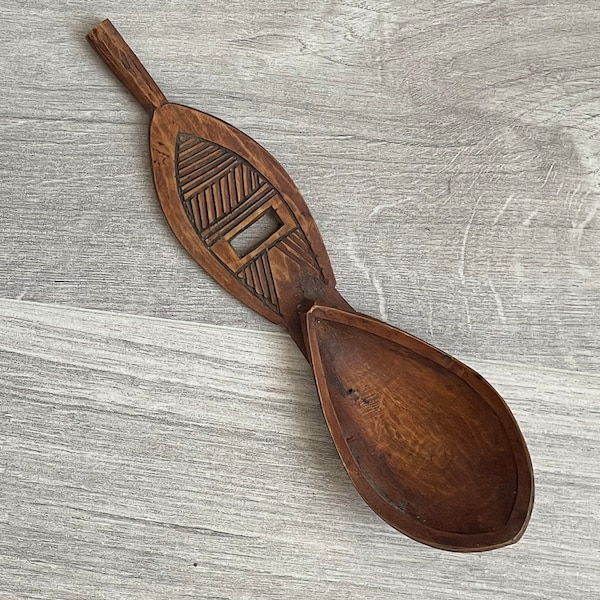Wood Spoon African - Etsy