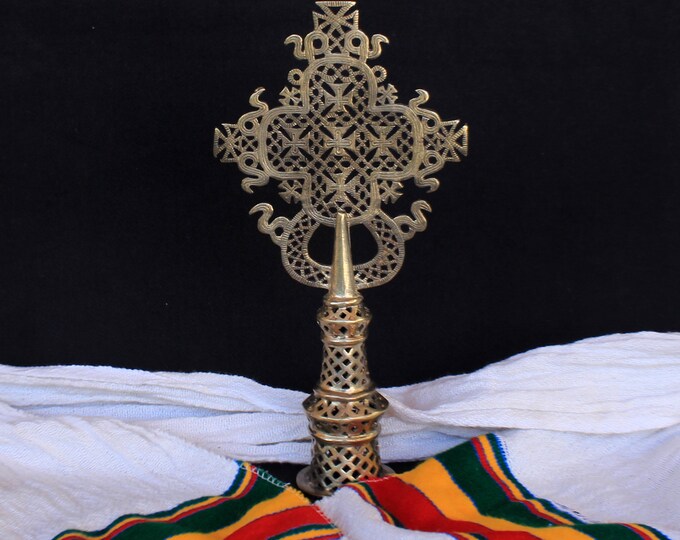 Ethiopian Coptic Cross, Ethiopia African Tribal Metalwork, African Art ...