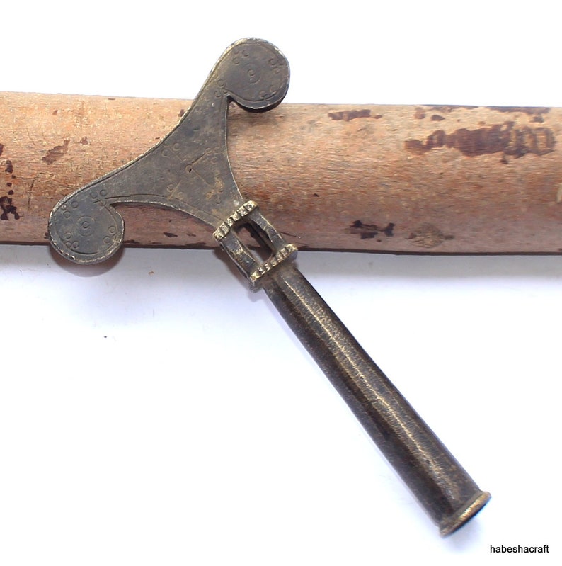 Antique Ethiopian Christian Monk Prayer Staff, Prayer stick Head, Monk ...