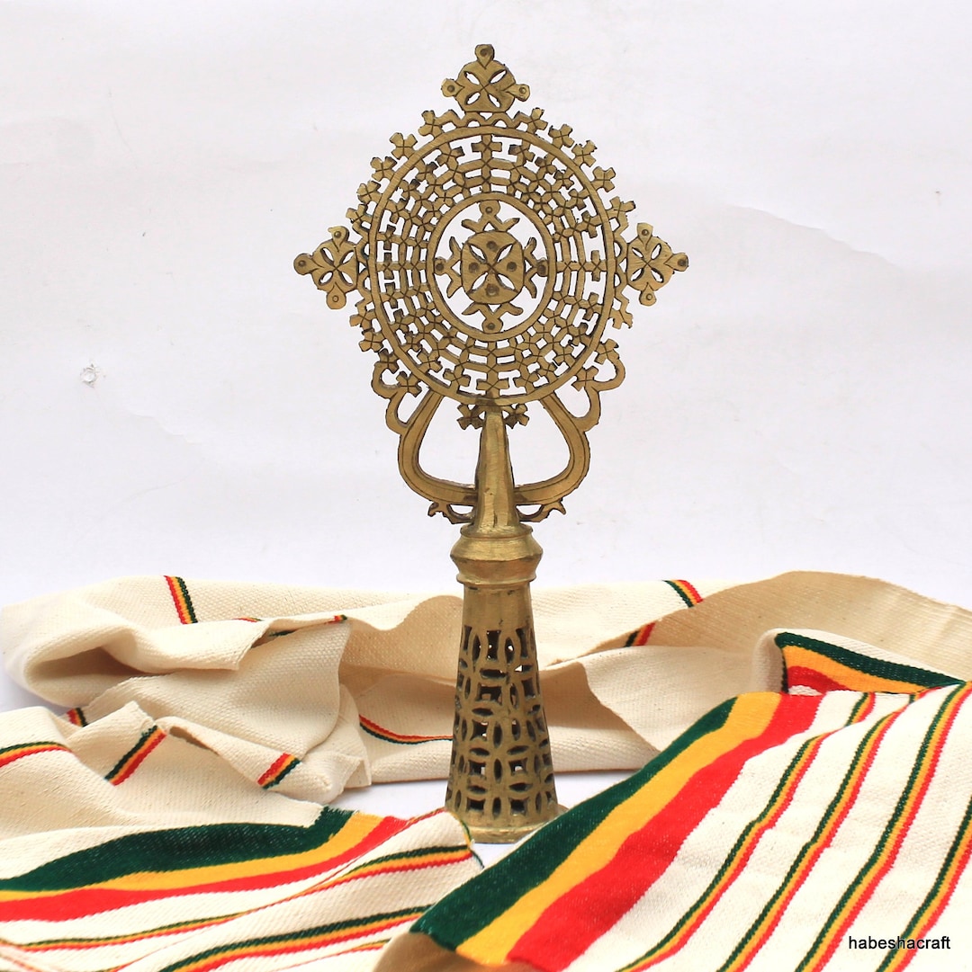 Ethiopian Hand Carved Axum Cross. Coptic Icon, Religious Art, Coptic ...
