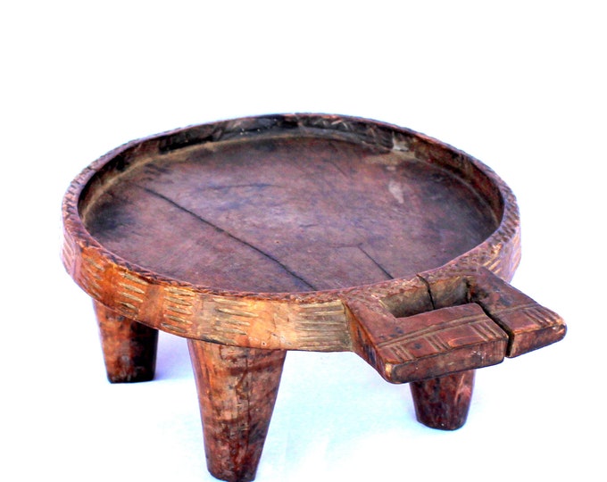 Old Ethiopian Ethnic Gurage, Primitive Coffee Table, African Ethiopian ...