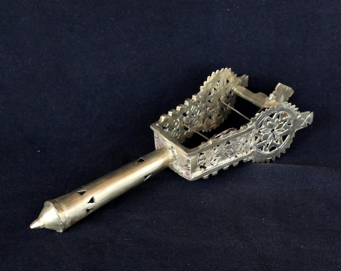 Ethiopian Orthodox Church Sistrum or Tsanatsel. Hand Carved Traditional ...