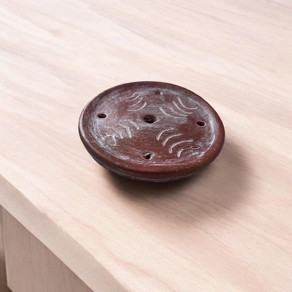 Old African Ethiopian Mursi Tribe Clay lip plate, a l… - Gem