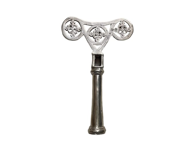 Ethiopian Priest Prayer Stick. Coptic Orthodox Church Priest Armrest ...