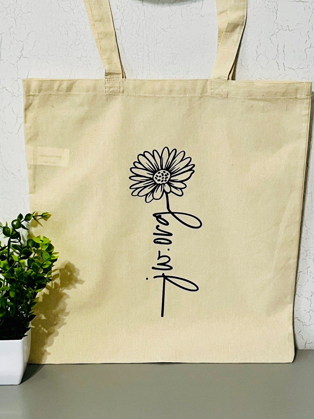 JW Canvas Bag - Etsy