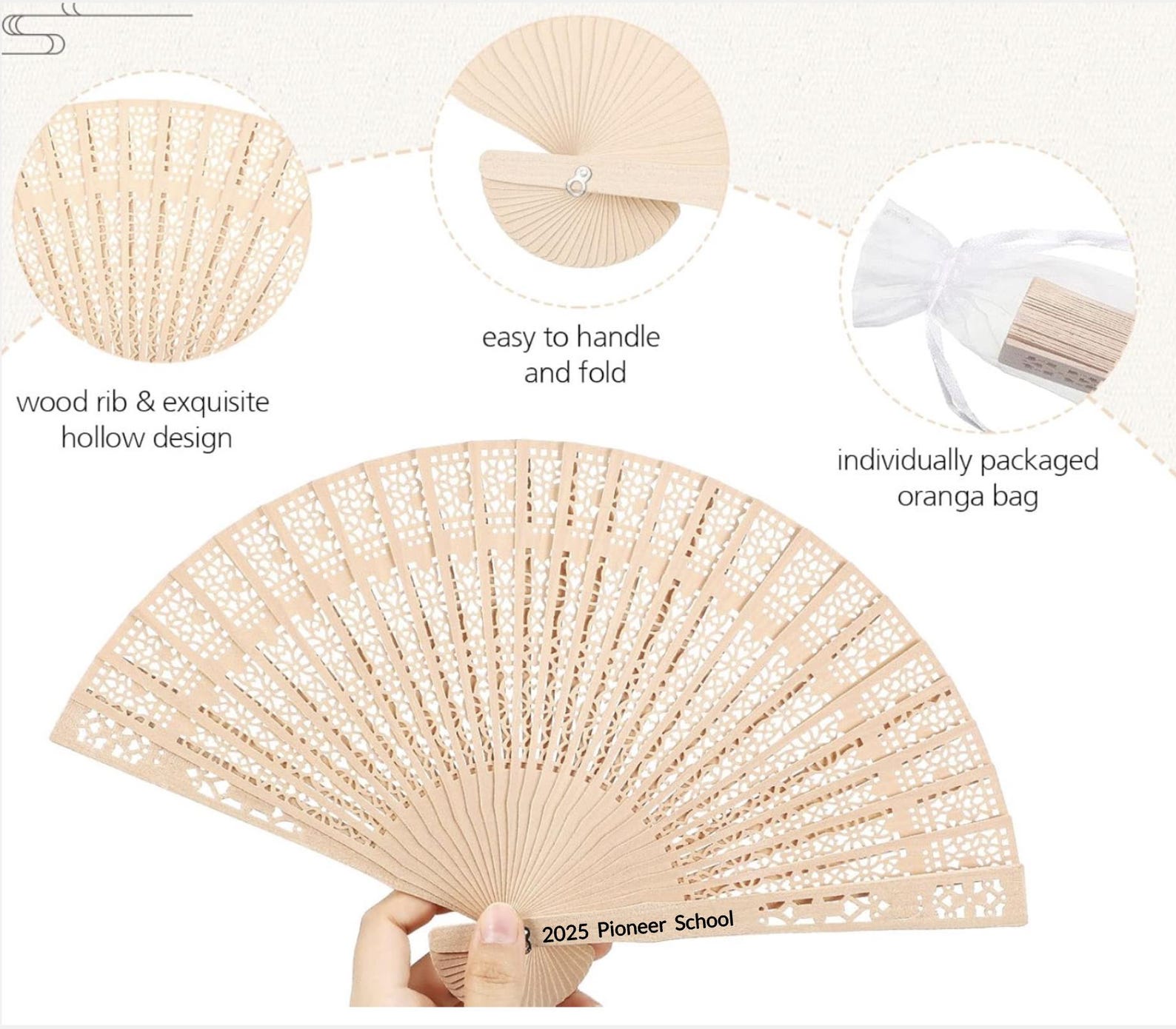 JW Gift Wooden Hand Fan (year Text, Convention, Fully Accomplish) - Etsy