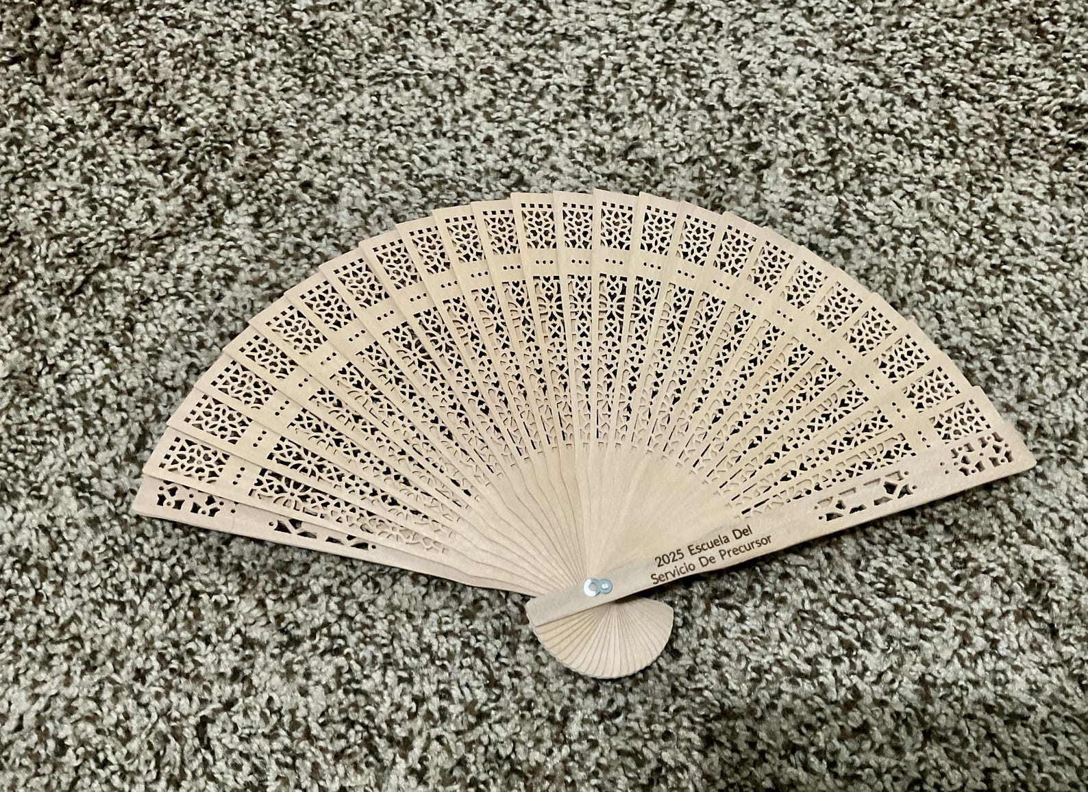 JW Gift Wooden Hand Fan (year Text, Convention, Fully Accomplish) - Etsy