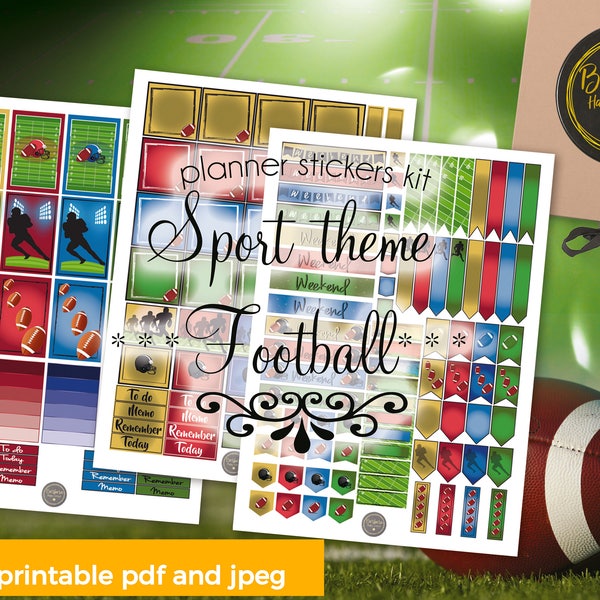 Football Theme - Etsy