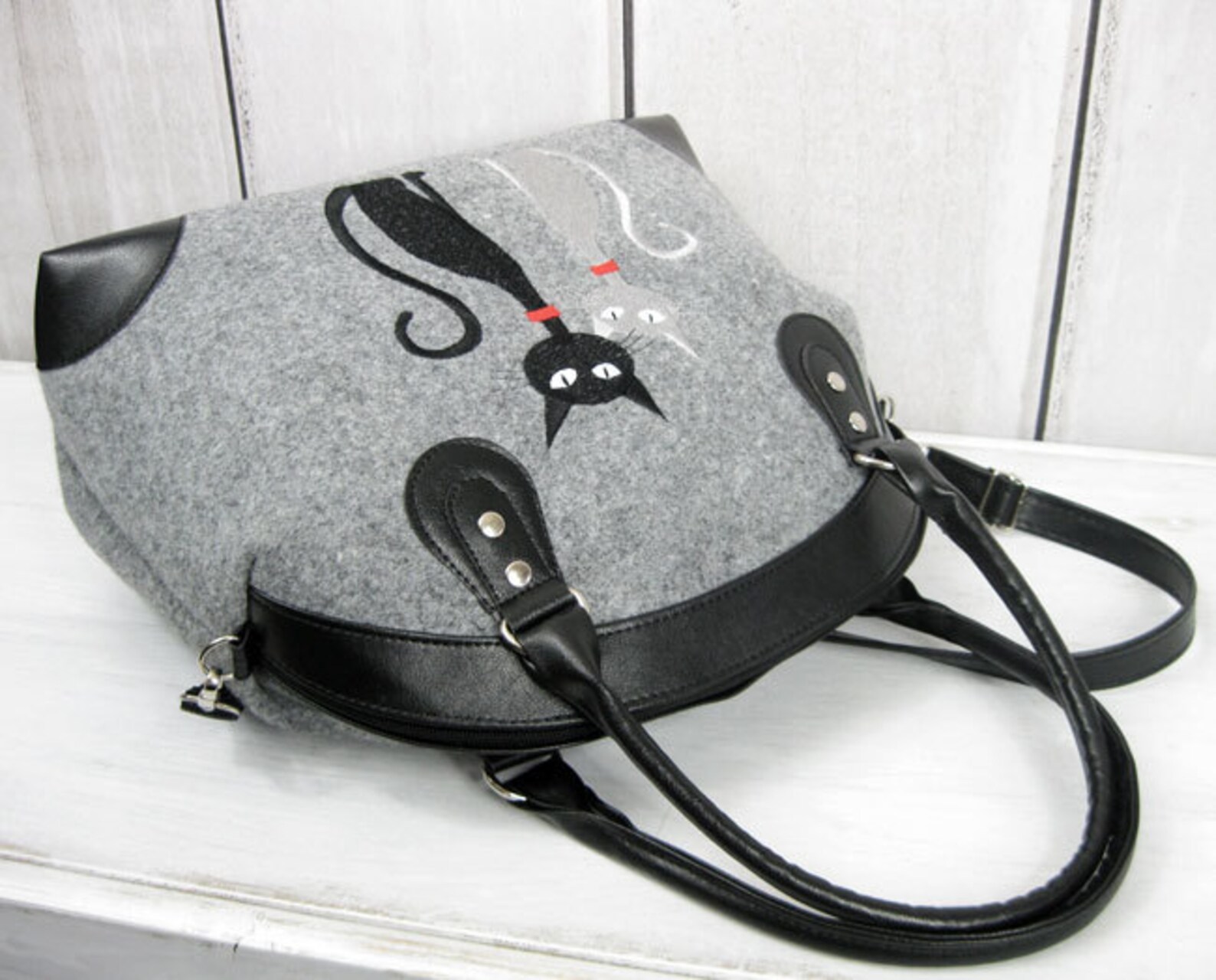Felt Handbag Felt Shoulder Bags Ready to Ship Felt Handbag - Etsy