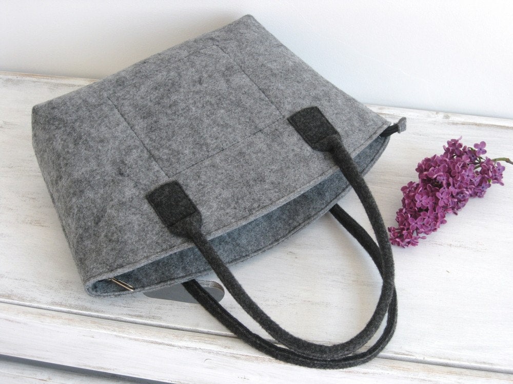 Womans Felt Handbag Felt Purse for Women Felt Bag Tote - Etsy