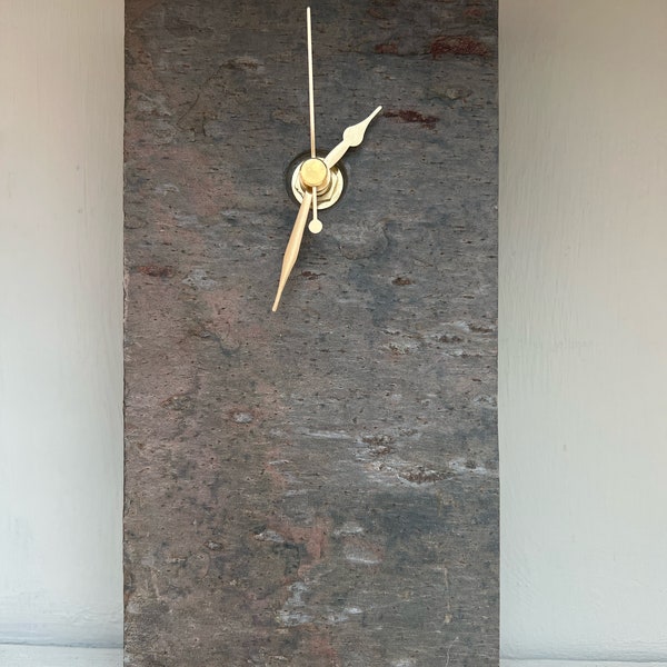 Slate Wall Clock - Etsy